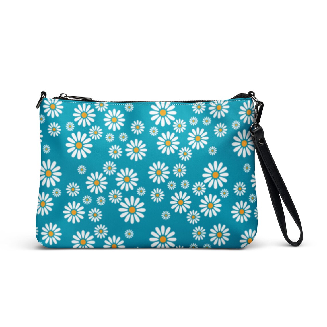 Boho Daisy Bag Small Crossbody Bag Vegan Leather Bag Hippie Floral ...