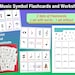 24 Music Symbol Flashcards and Draw the Music Symbol Worksheet - A Fun ...