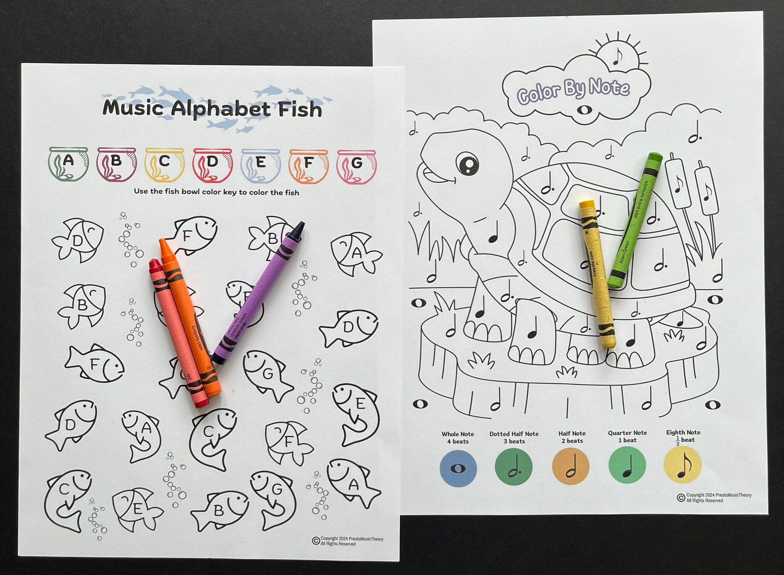 Preschool Music Worksheets, Preschool Piano Theory, Preschool Music ...
