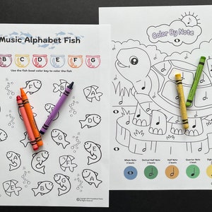 Preschool Music Worksheets, Preschool Piano Theory, Preschool Music ...