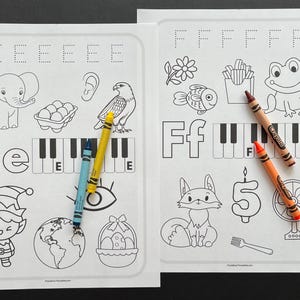 Music Alphabet Coloring Pages, Preschool Music Worksheets, Music ...