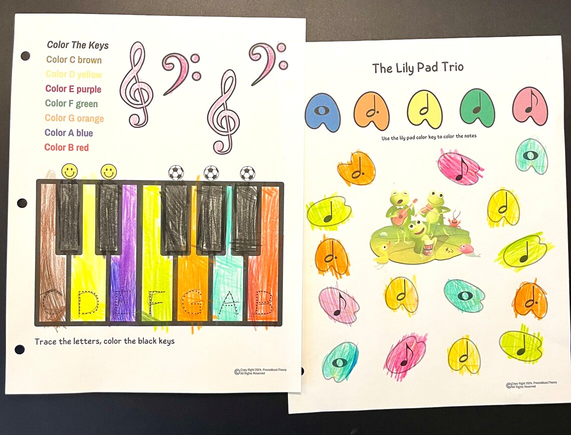 Preschool Music Worksheets, Preschool Music, Preschool Music Coloring ...