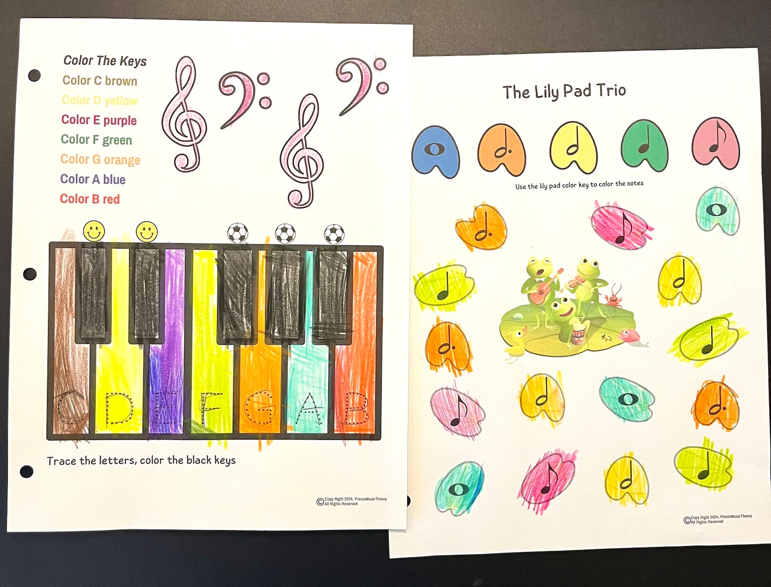 Preschool Music Worksheets, Preschool Piano, Preschool Music Coloring ...