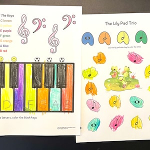 Preschool Music Worksheets, Preschool Piano, Preschool Music Coloring ...