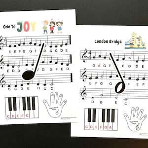 Beginner Piano Songs, Piano Songs for Kids, Beginner Piano Lessons ...