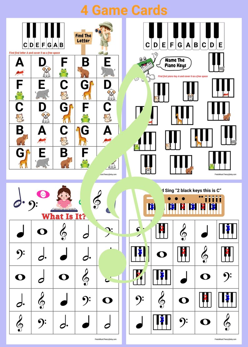 Preschool Piano Games, Music Games for Beginners, Piano Lesson Games ...