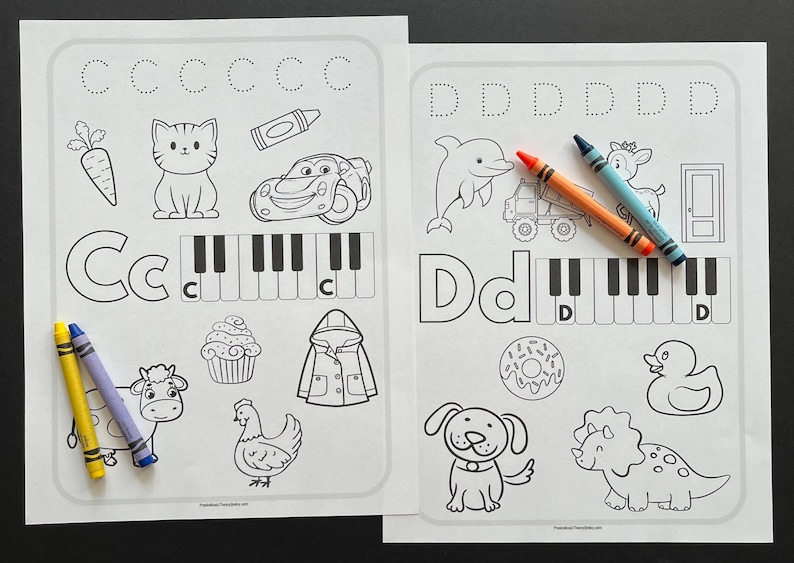 Music Alphabet Coloring Pages, Preschool Music Worksheets, Music ...