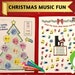 Christmas Music Fun! Christmas Tree Note Names, Deck the Halls With ...