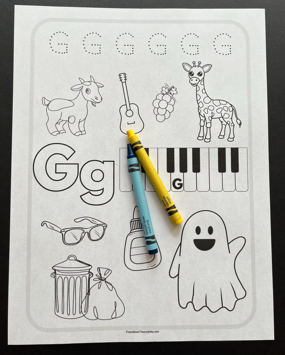 Music Alphabet Coloring Pages, Preschool Music Worksheets, Music ...