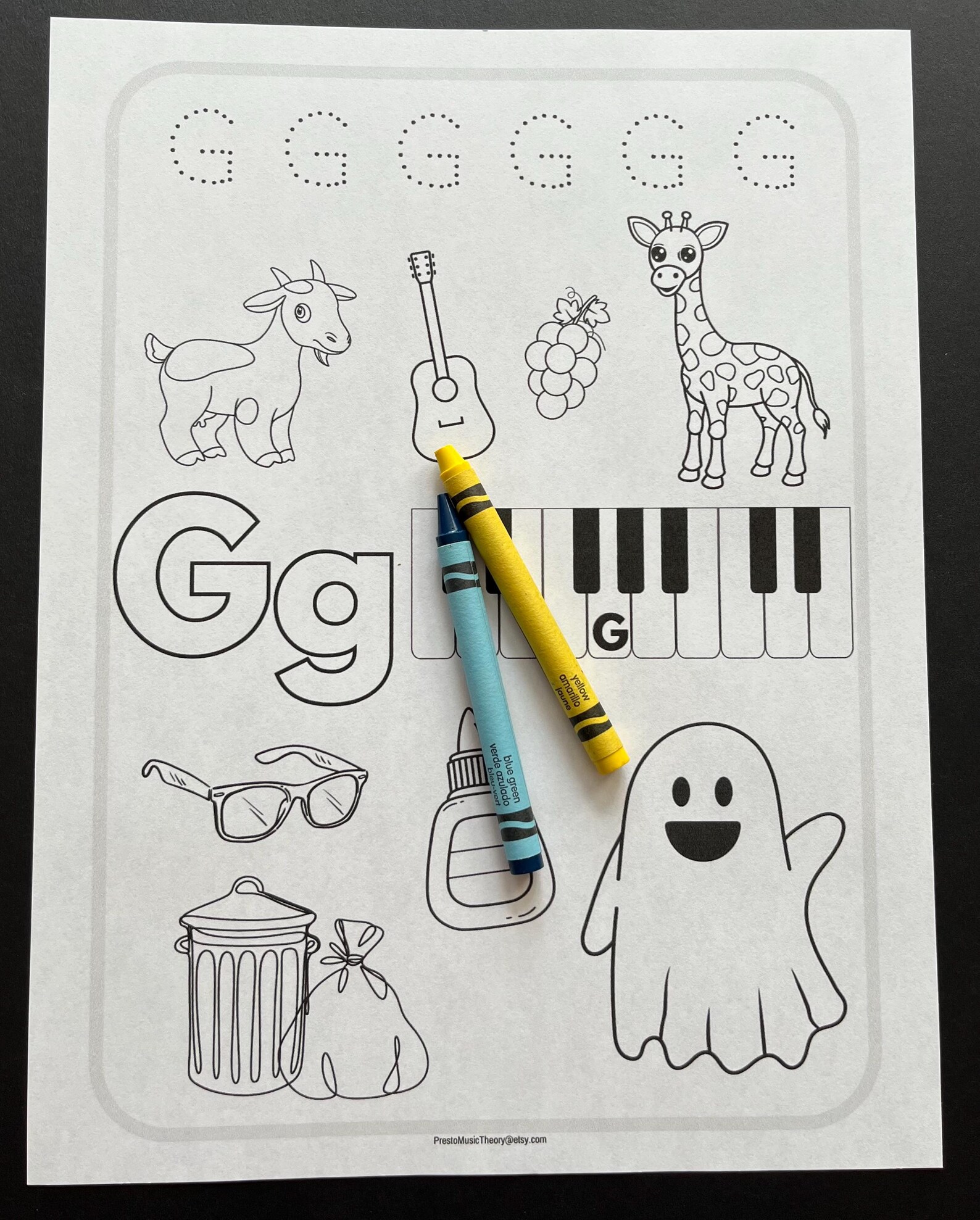 Music Alphabet Coloring Pages, Preschool Music Worksheets, Music ...