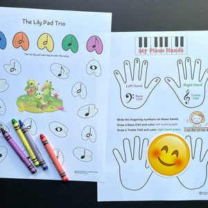 Preschool Music Worksheets, Preschool Piano, Preschool Music Coloring ...