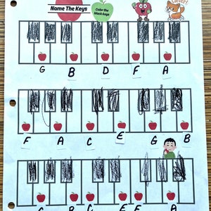 Preschool Music Worksheets, Preschool Piano, Preschool Music Coloring ...