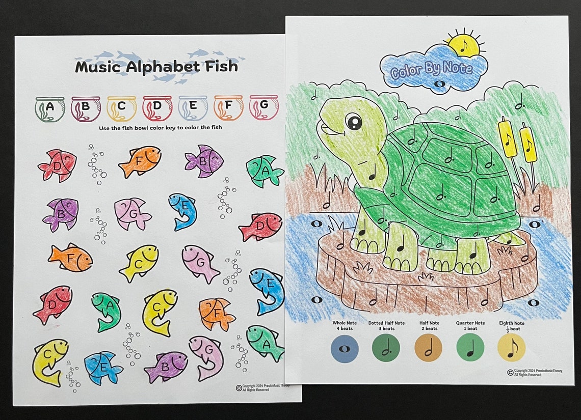 Preschool Music Worksheets, Preschool Piano Theory, Preschool Music ...