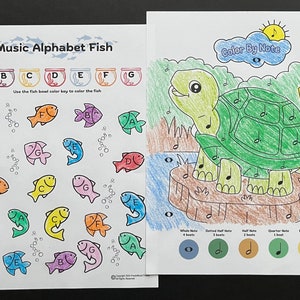 Preschool Music Worksheets, Preschool Piano Theory, Preschool Music ...