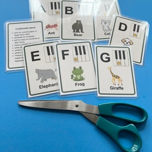 Piano Key Flashcards and Music Worksheet. Preschool Piano Flashcards ...