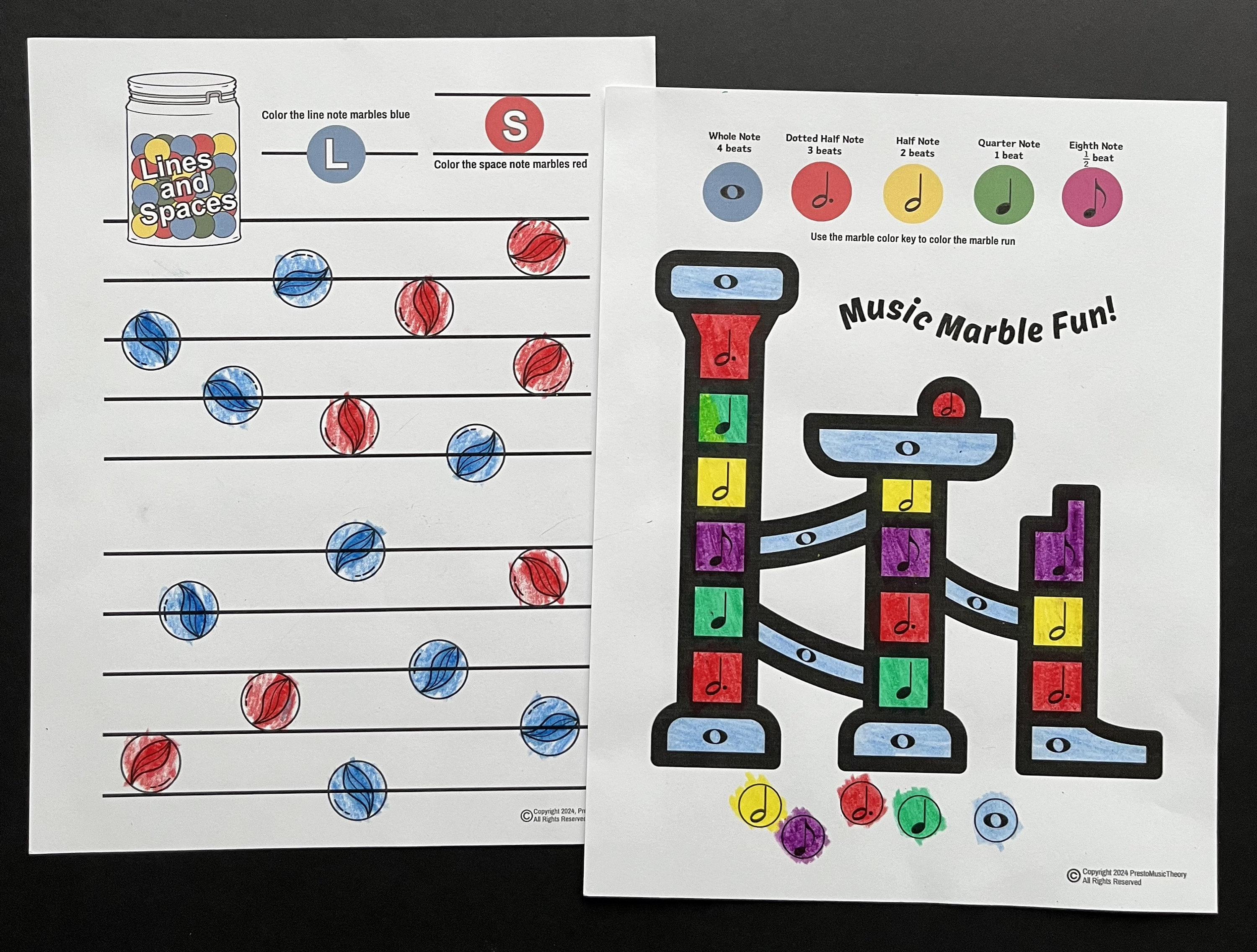 Preschool Music Worksheets, Preschool Piano Theory, Preschool Music ...