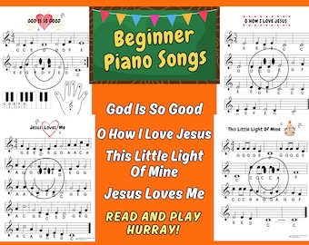 Beginner Piano Songs, Piano Songs for Kids, Beginner Piano Lessons ...