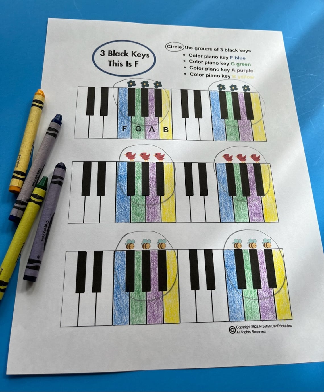 2 Black Keys This is C, 3 Black Keys This is F. Perfect Beginner Piano ...