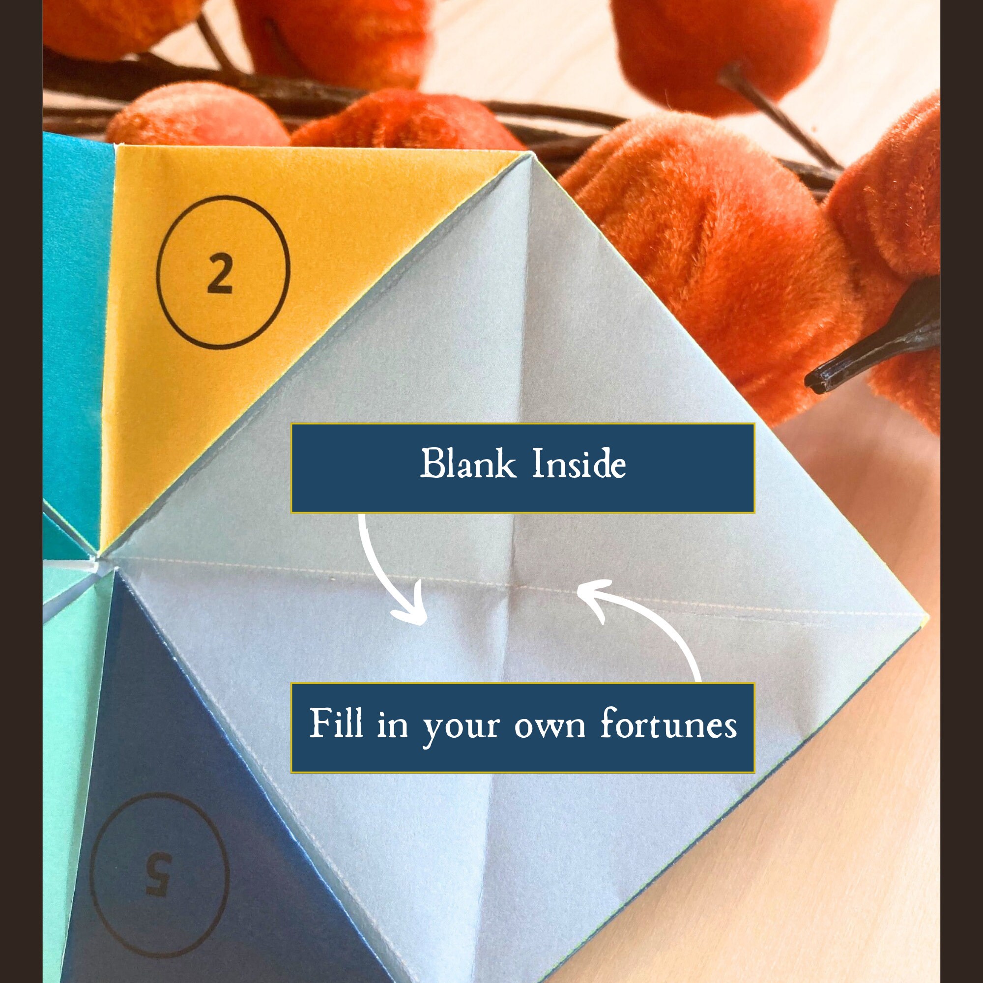 Printable Literary Halloween Fortune Teller Instant Download - Etsy