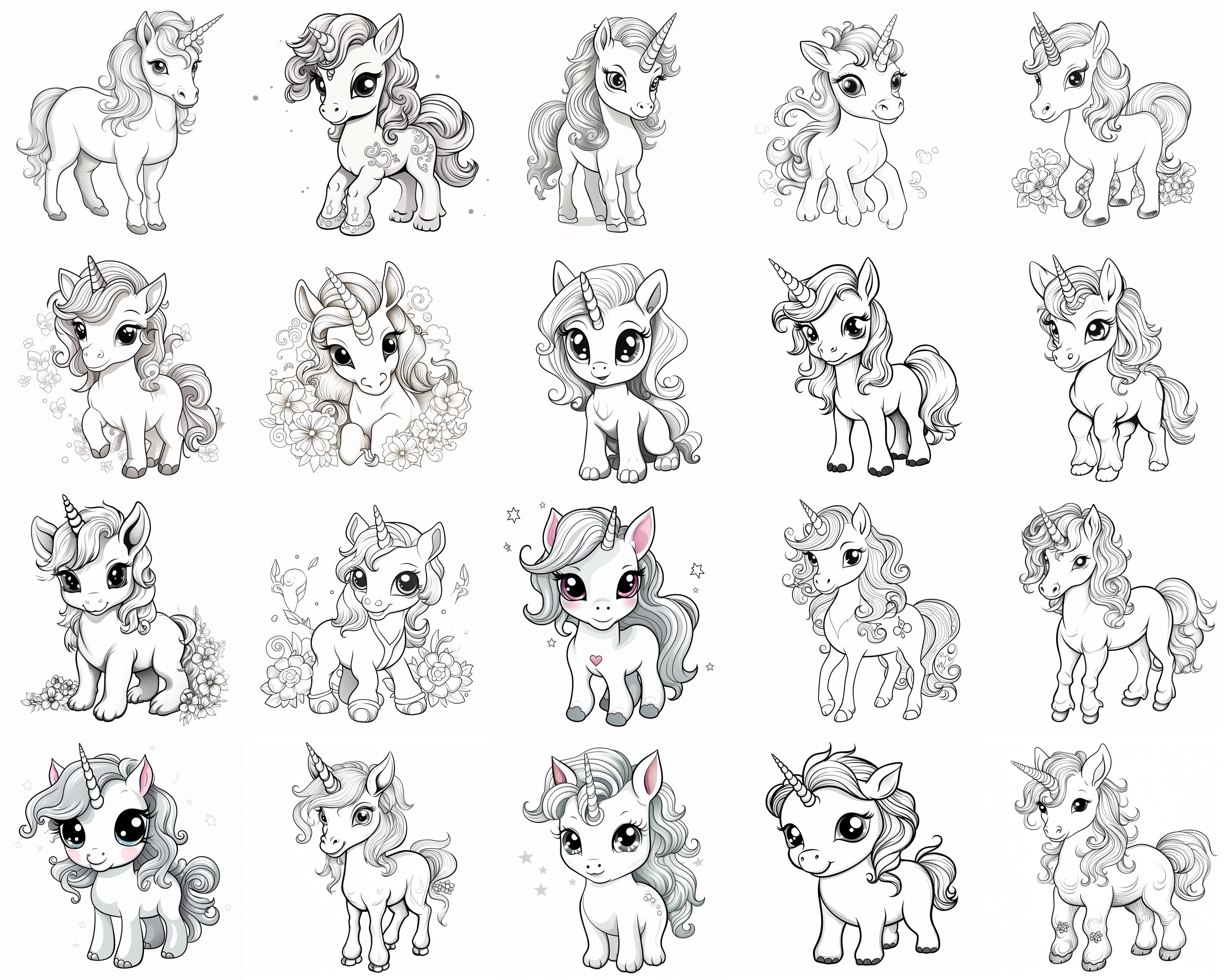 20 Cute Unicorn Designs for Kids - Fun, Creative Activity for Art ...