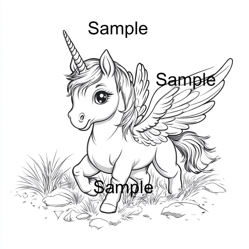 Coloring Pages: 20 Cute Unicorn Designs for Kids, Fun and Creative ...