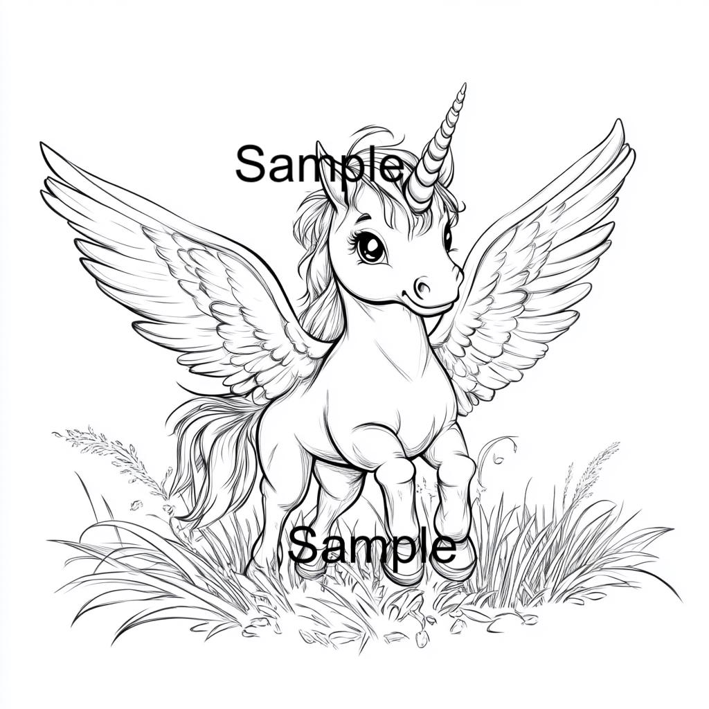 Coloring Pages: 20 Cute Unicorn Designs for Kids, Fun and Creative ...