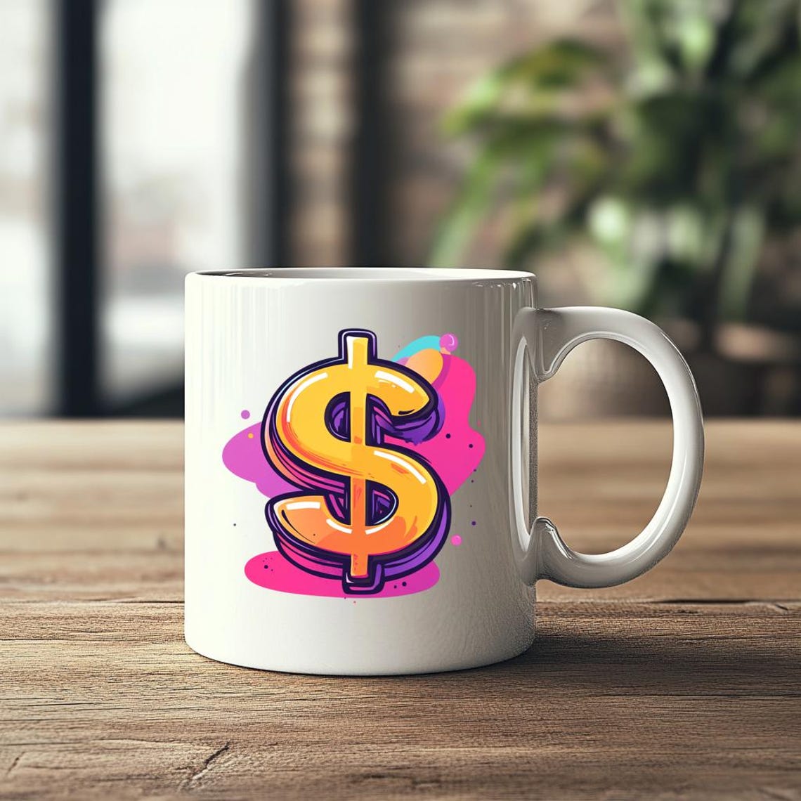 Dollar Sign Clipart - PNG Format, Commercial Use Approved - Etsy
