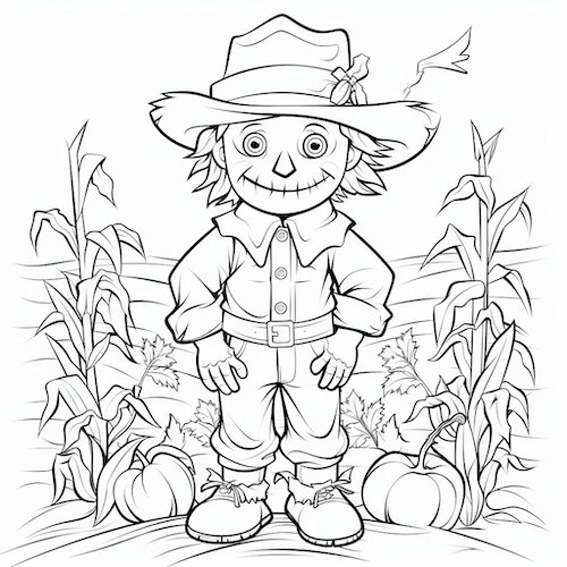 Halloween Coloring Pages for Kids | 15 Fun Designs (digital Download ...
