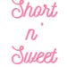 Short N' Sweet Clipart PNG - Etsy