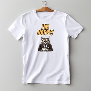 I'm Happy Grumpy Cat clipart PNG - Etsy