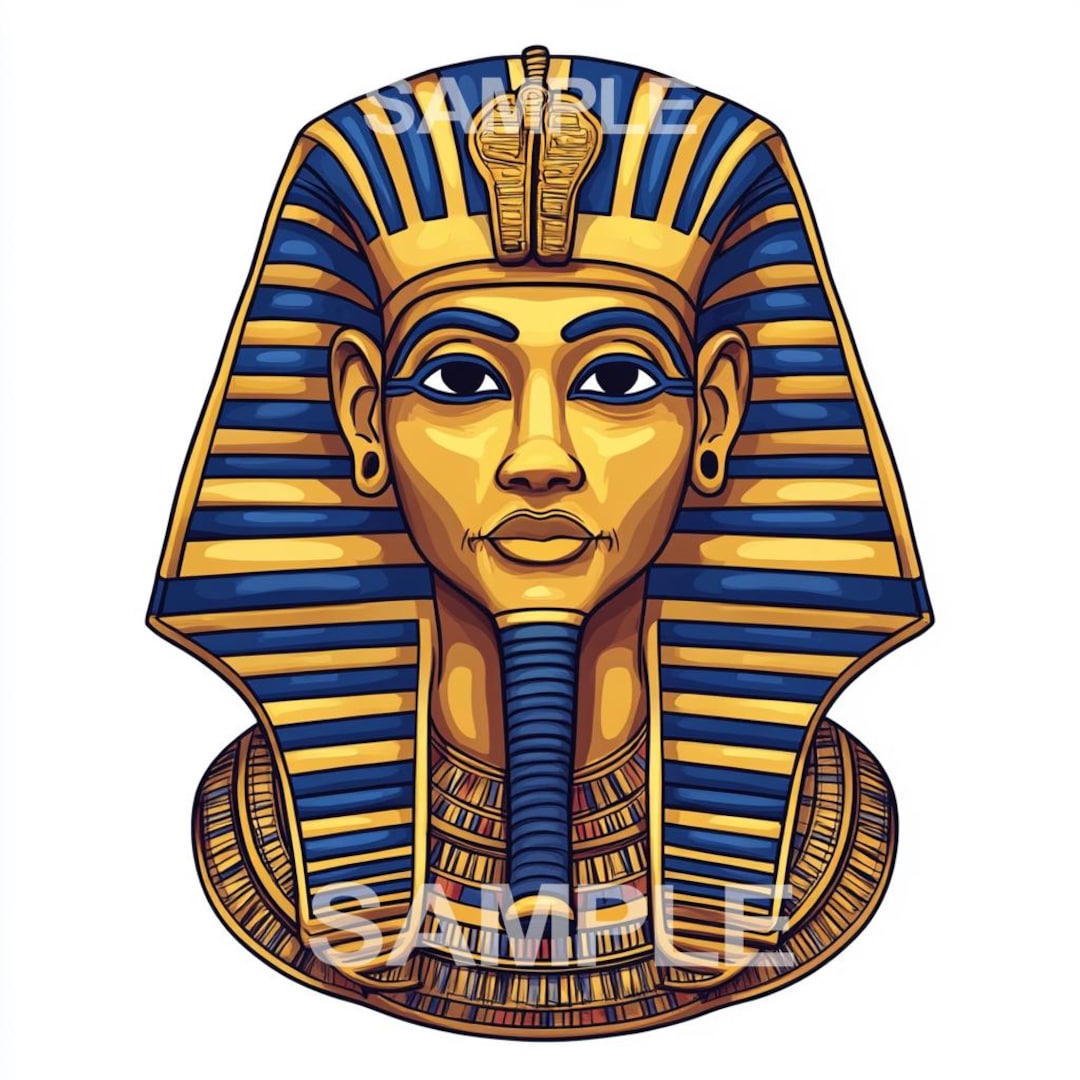 King Tut Clipart | King Tutankhamun |ancient Egyptian Graphics, Digital ...