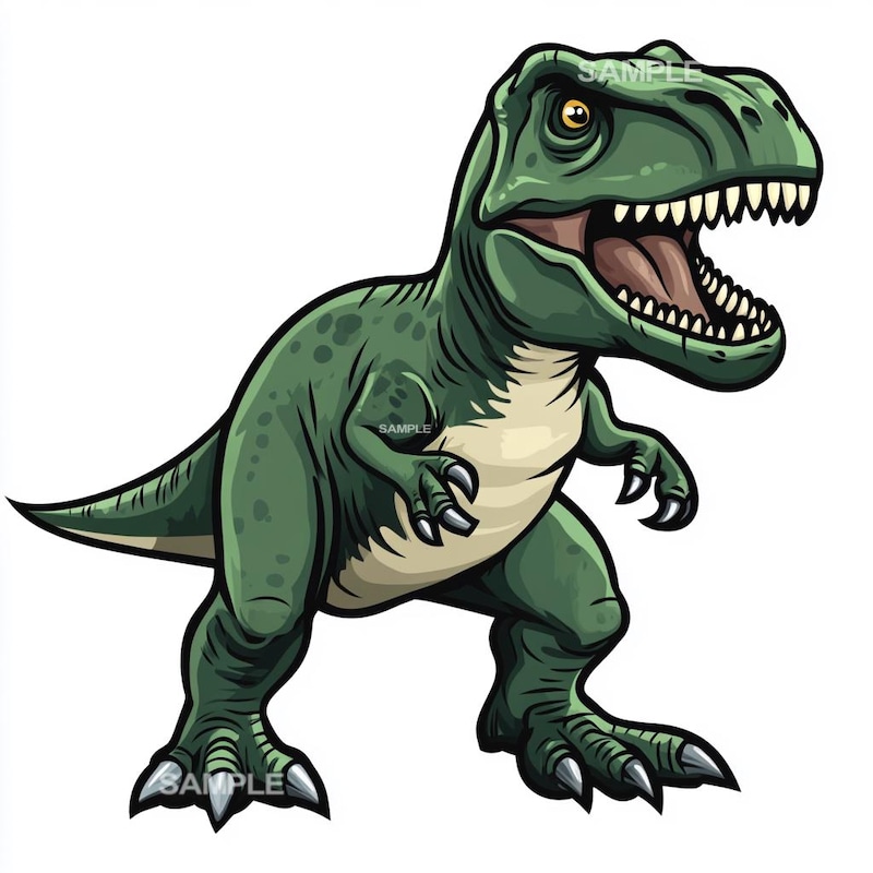 Dinosaur Vector - Etsy