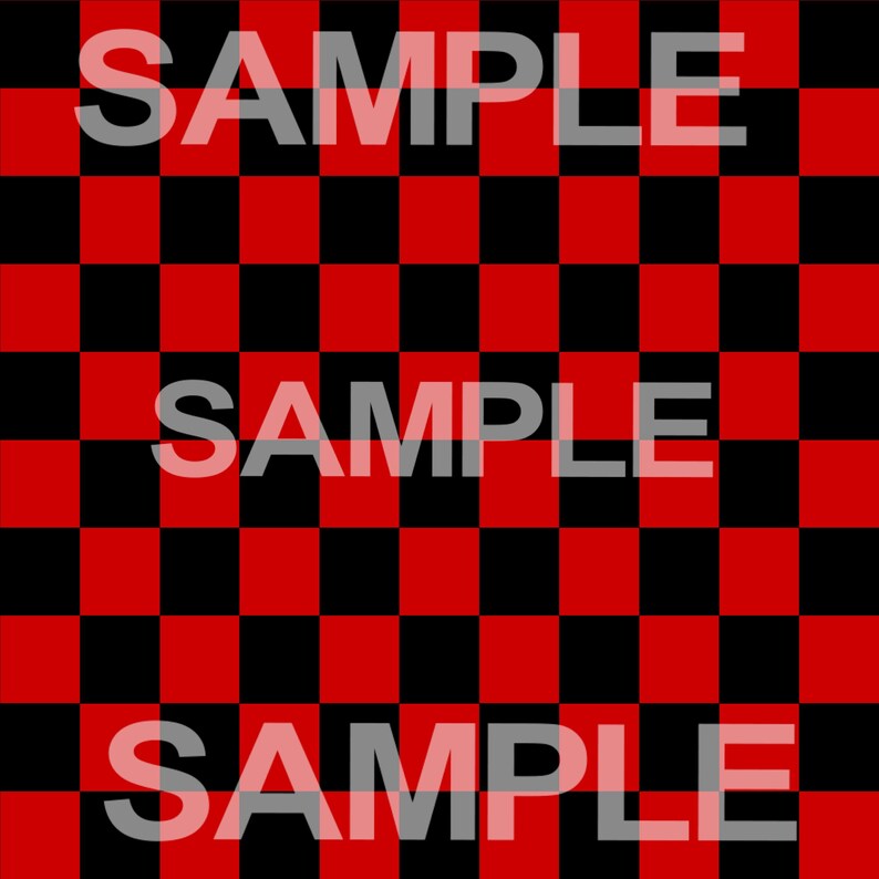 Checkerboard Pattern Bundle 6 PNG Files for Crafting & Design, Digital ...