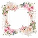 20 X Wedding Floral Frames - Digital Images - High Quality - Etsy