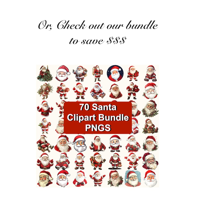 Art Santa Claus Clipart - Festive PNG Graphics for Holiday Projects ...