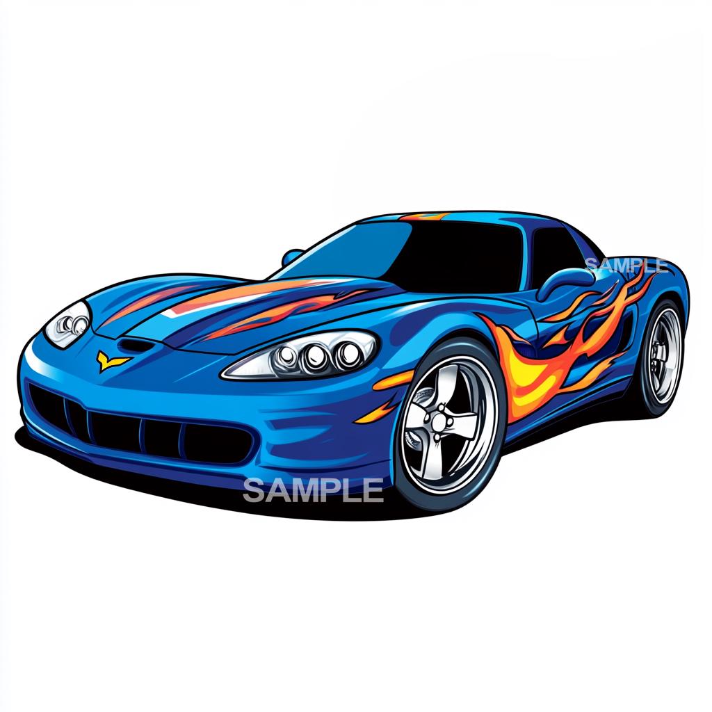 Blue Race Car Clipart Blue Car Clipart Etsy UK