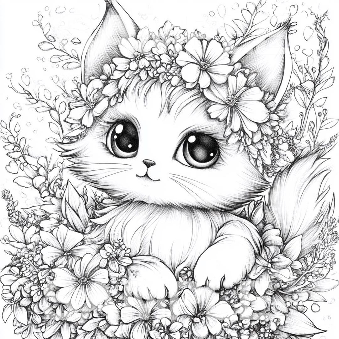 Cute Coloring Pages: 20 Cute Designs for Kids - Fun, Creative Activity ...