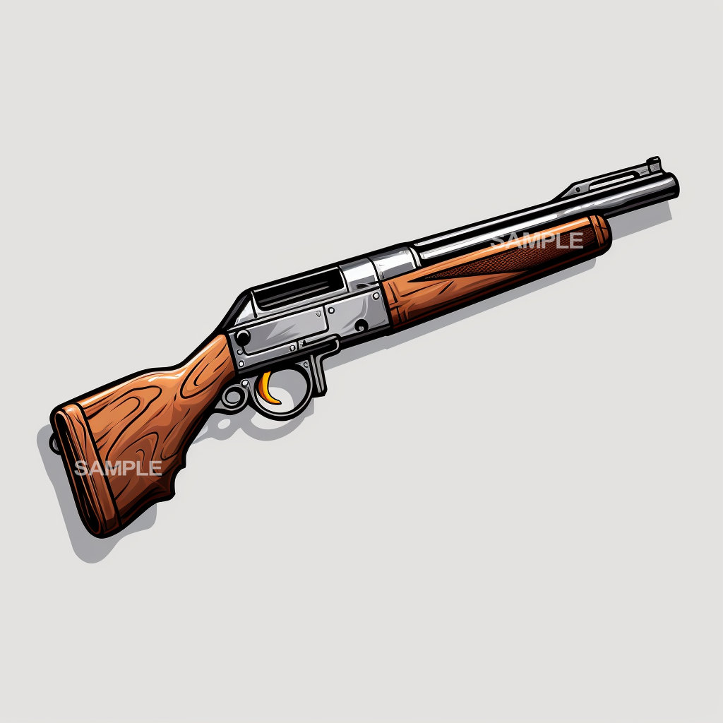 Shotgun Clipart PNG Format, Commercial Use Approved - Etsy