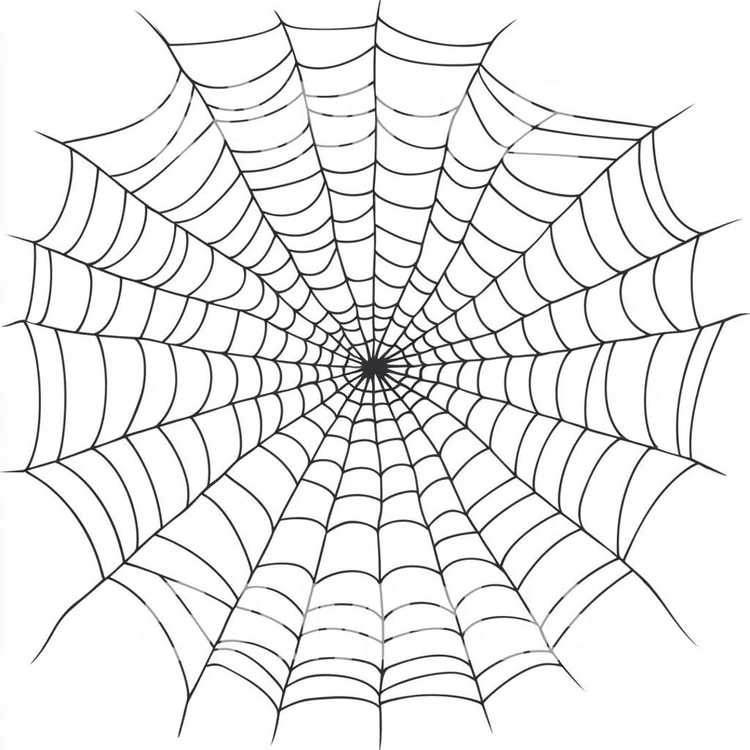 Spider Webs Clipart HD - PNG - Etsy