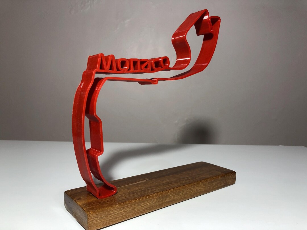 Wooden Monaco Racetrack Table Decoration | F1 Monaco GP Race Track ...