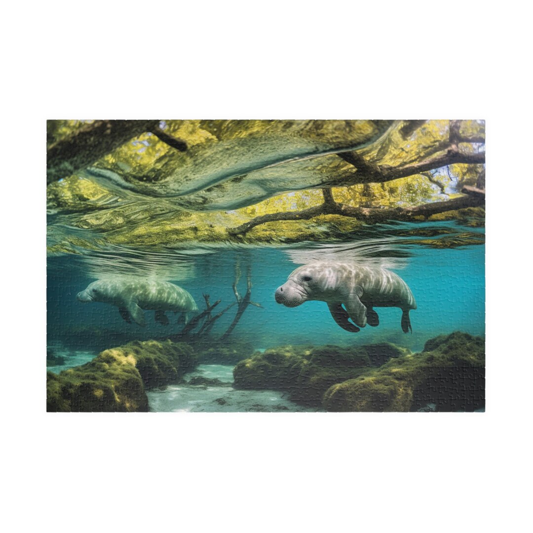 Manatee's Perspective, Available in 110, 252, 500, and 1,014 Pieces ...