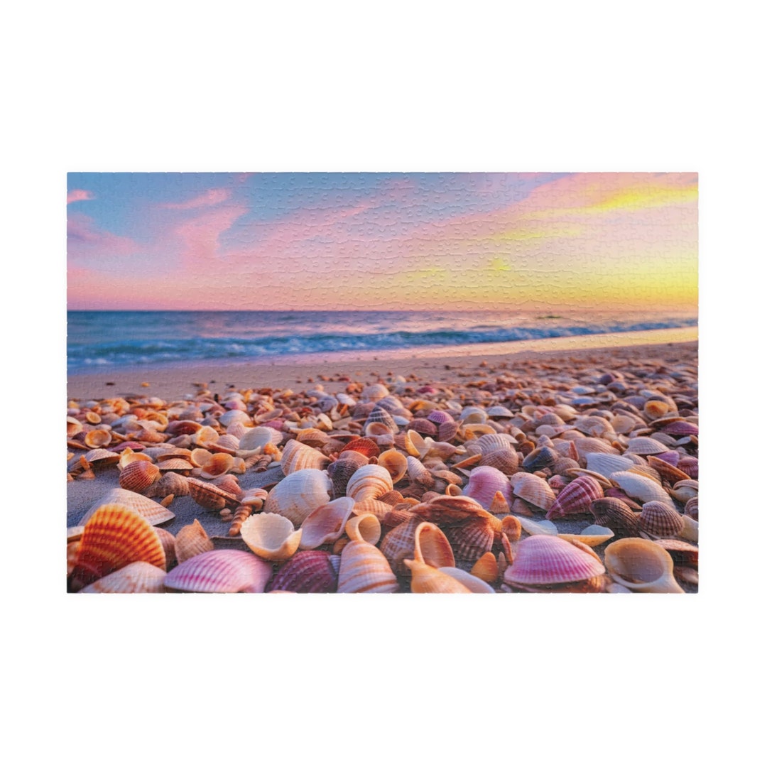 Sea Shells on the Sunset Shore, Available in 110, 252, 500, and 1,014 ...