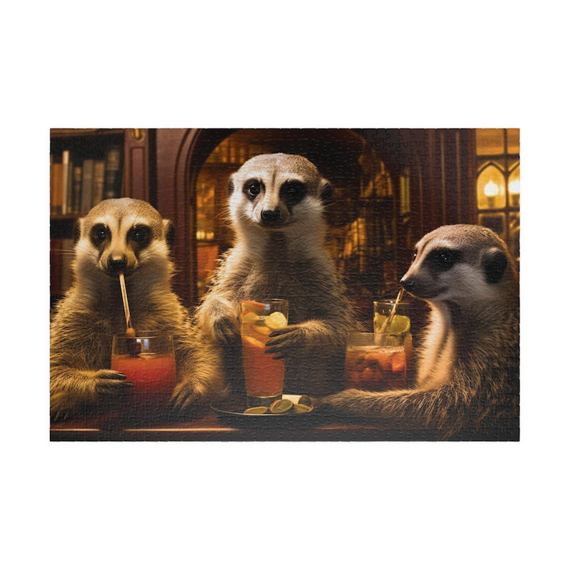 Meerkat Puzzle - Etsy