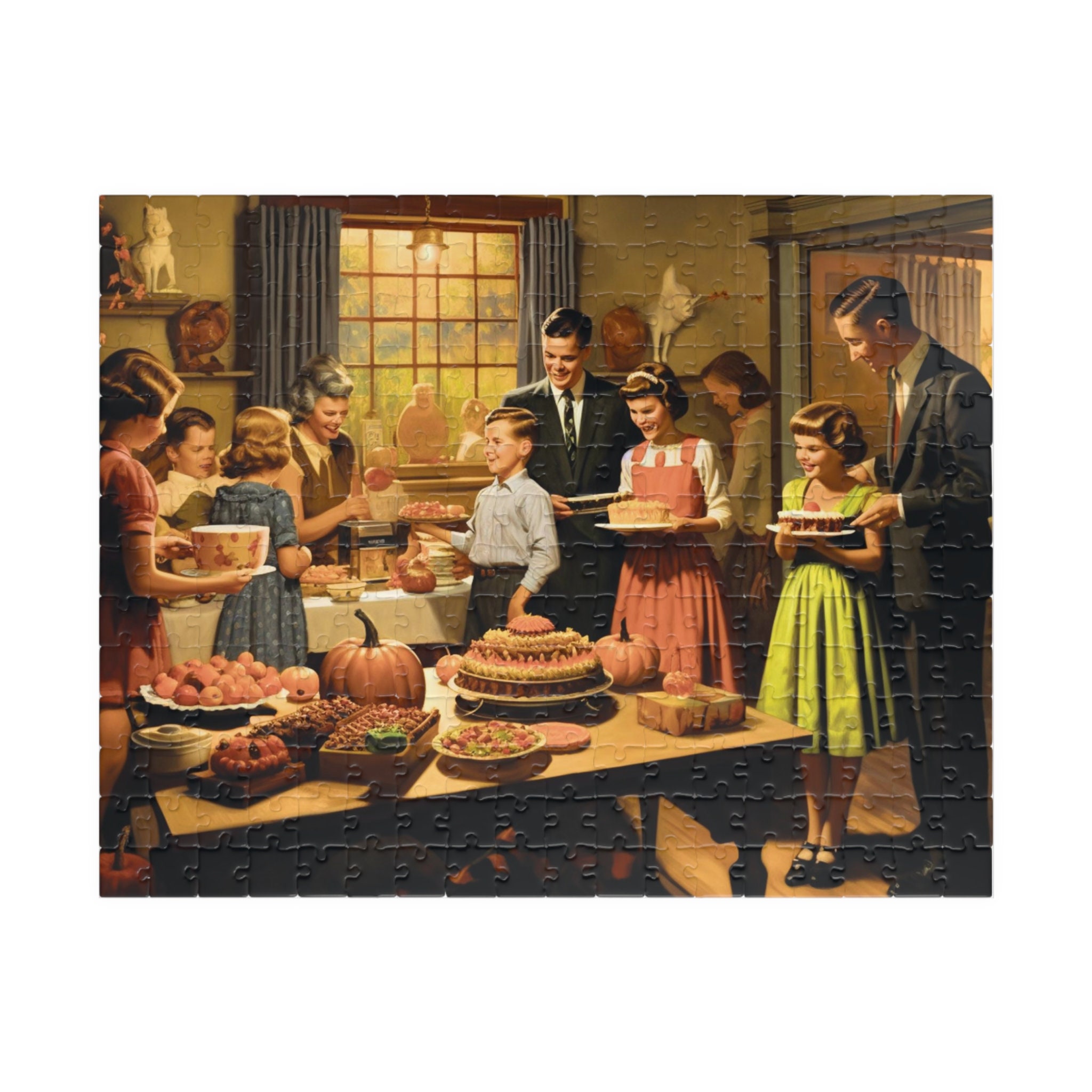 1940s Thanksgiving Family Special, Available in 110, 252, 500, and ...