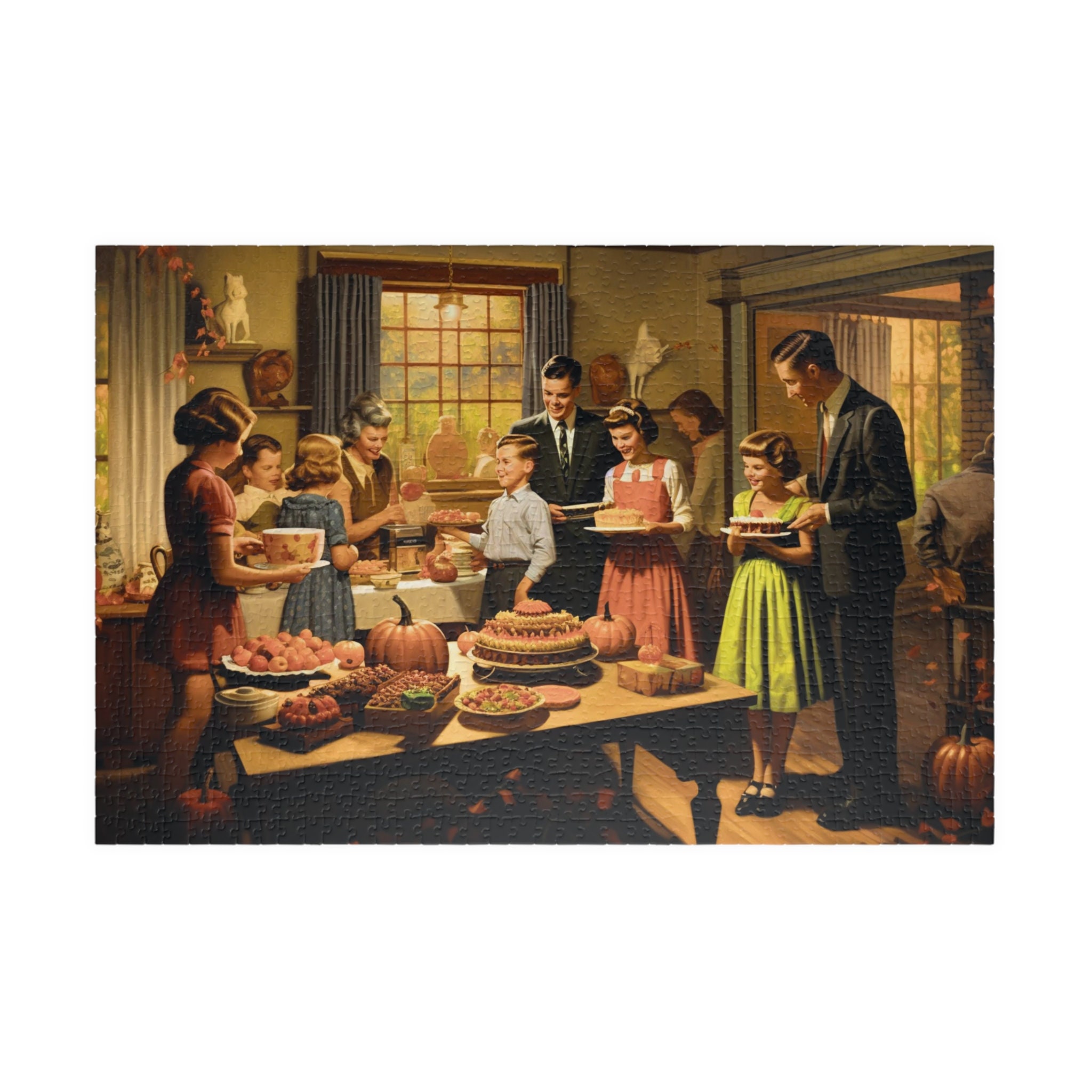 1940s Thanksgiving Family Special, Available in 110, 252, 500, and ...
