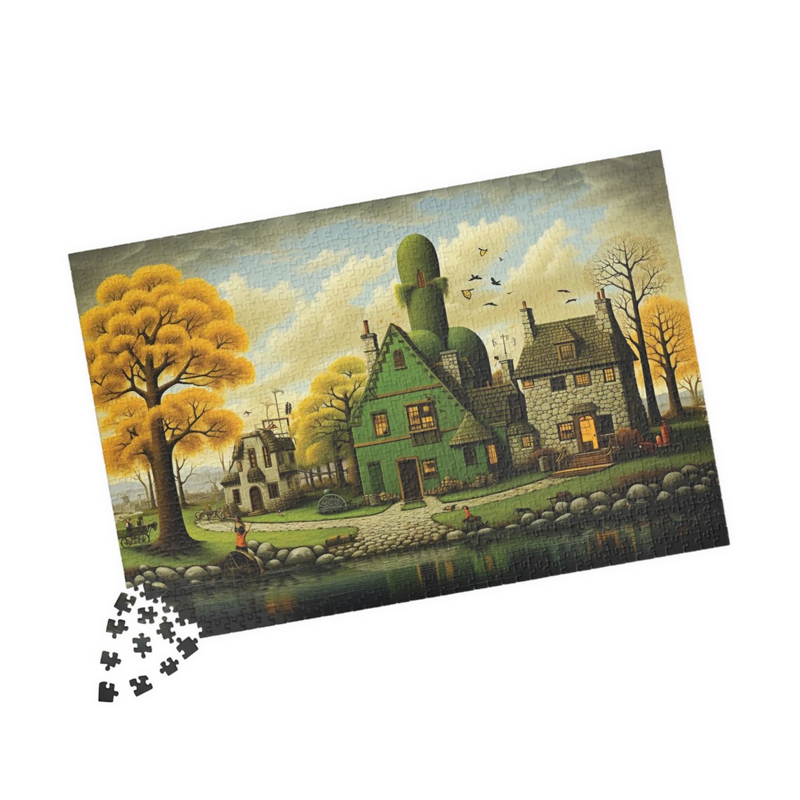 A Very Irish Day, Available in 110, 252, 500, and 1,014 Pieces, Fun and ...