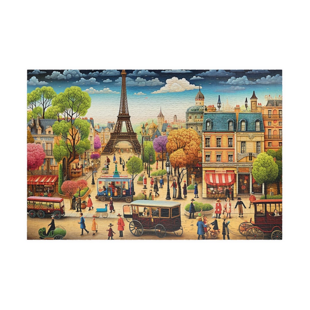 A Day in Paris, Available in 110, 252, 500, and 1,014 Pieces ...