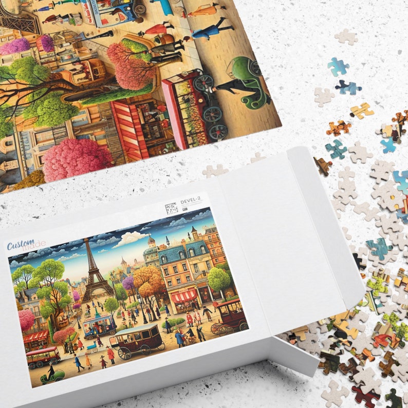A Day in Paris, Available in 110, 252, 500, and 1,014 Pieces ...