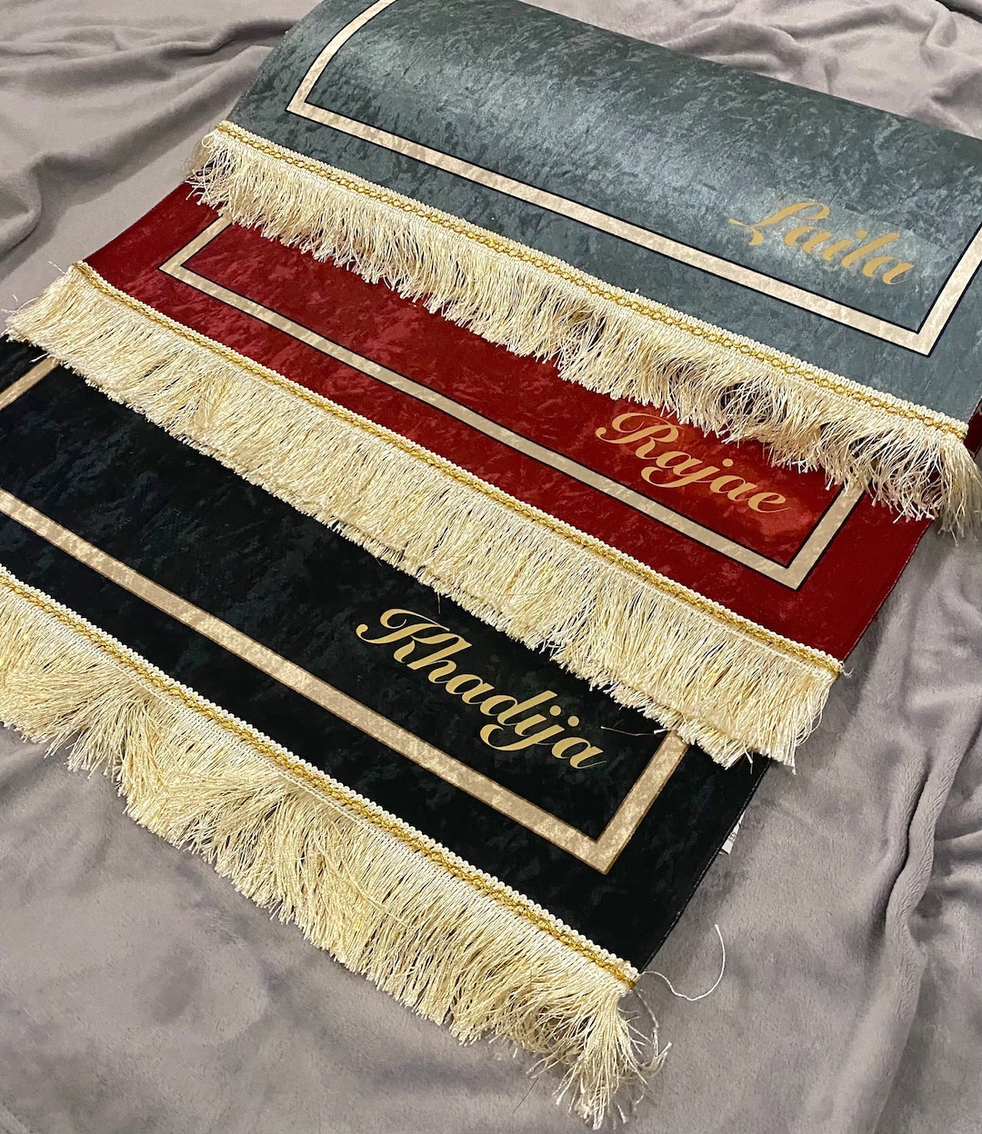 Personalized Prayer Mat / Personalized Sejada With First Name - Etsy
