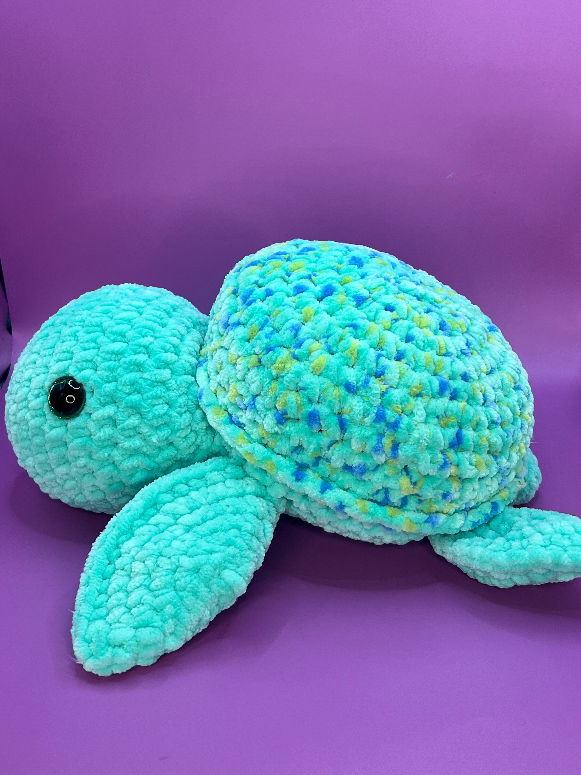 Crochet Sea Turtle Plush Stuffed Animal Amigurumi Toy Gift - Etsy